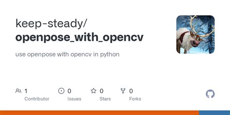 GitHub Keep Steady Openpose With Opencv Use Openpose With Opencv In Python
