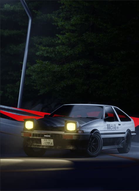 Toyota Ae86 Initial D Wallpaper