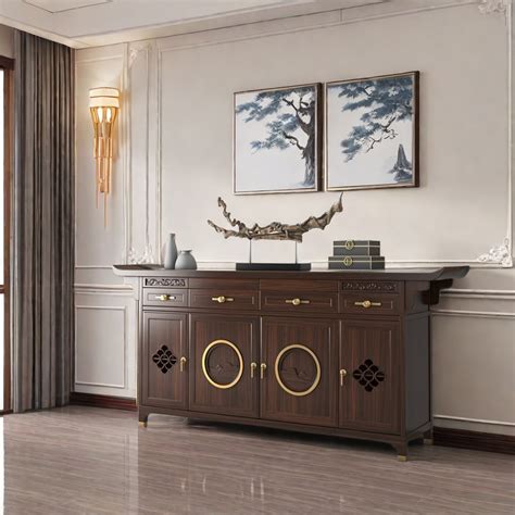 Ruthber Solutions New Chinese Style Solid Wood Sideboard Wayfair