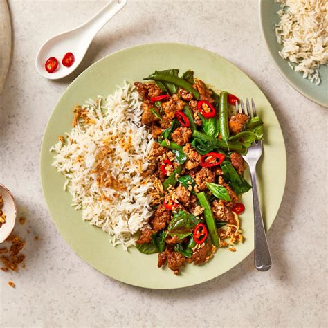 Thai Basil Beef Green Beans At Madeline Lee Blog