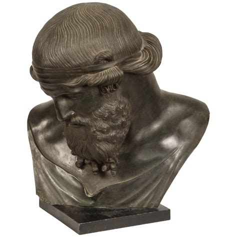 Bronze Bust Of The God Zeus At 1stdibs