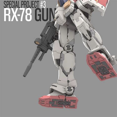 Gundam Rx78 2 3d Stl File 3d Printing Model With Assembly Instructio
