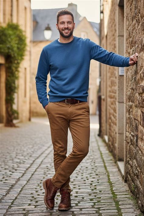 20 Brown Pants Outfit Men Ideas Stylish Modern And Easy Looks