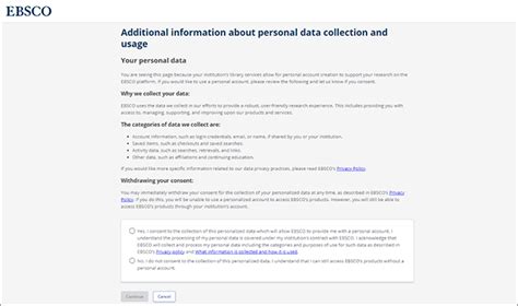 Why Am I Prompted With A Data Disclosure When Accessing With My