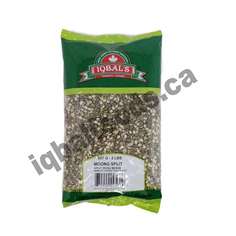 Iqbal Moong Dal Split Chilka 2lb Iqbal Foods Inc