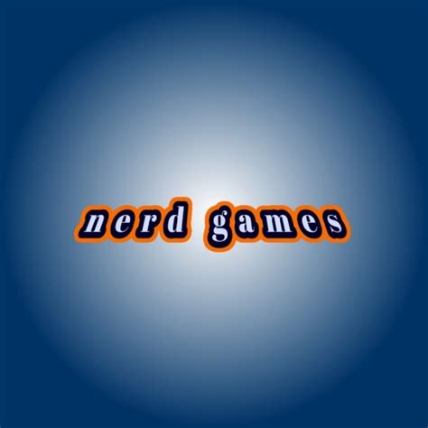 Nerd Games Youtube