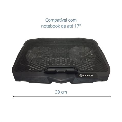 Cooler Gamer Para Notebook Até 17 Polegadas Hoopson Bpn 005