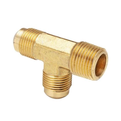 Brass Tee Fitting Foreged Male Run Tee Adapter