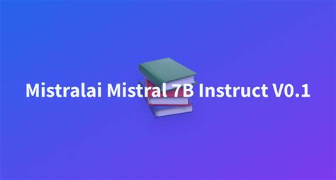 Jaftamistralai Mistral 7b Instruct V01 At Main