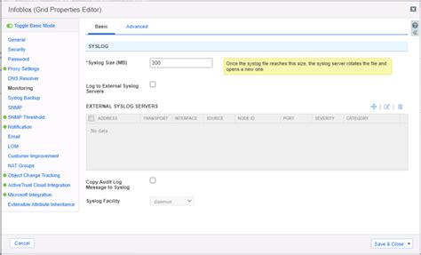 Infoblox Logmanager Documentation