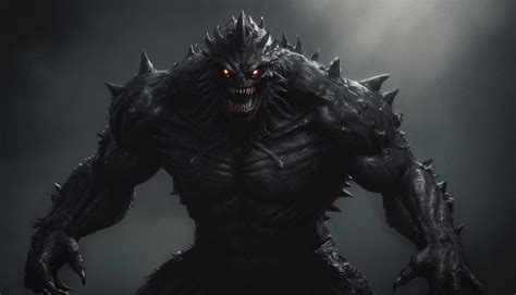 Dark Black Monster By Ntlyaspav On Deviantart