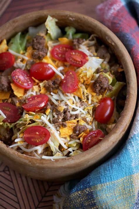 Lazy Keto Taco Salad Wickedstuffed A Keto Recipe Blog