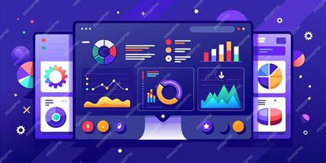 Premium Vector Business Ui Dashboard Design Or Ui Ux Kits Element