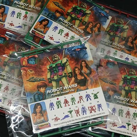 Mini Plastic Model Robotic Robot Wars Figure Pack Shopee Philippines