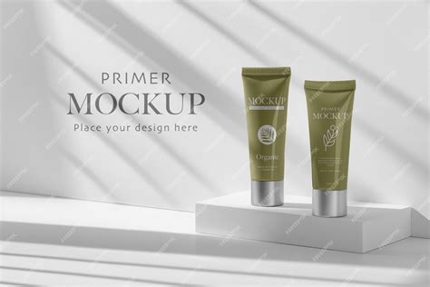 Premium Psd Primer Packaging Mockup