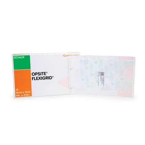 Opsite Flexigrid 10cm X 12cm Box 10 Victor Sports