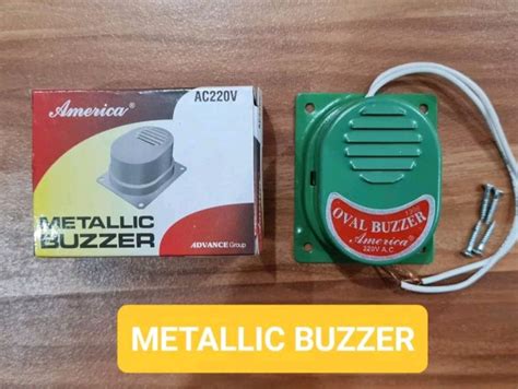 Oval Metallic Buzzer 220v Lazada Ph