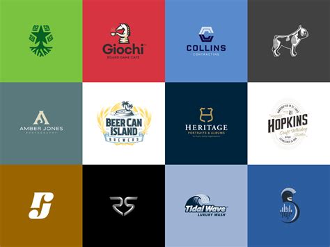 Logo Designer Portfolio Examples