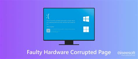 Fix Faulty Hardware Corrupted Page Error Windows 1110