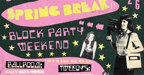 29th Street Spring Break Block Party Weekend Day 1 In Austin At