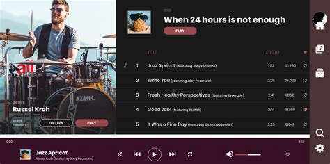 Github Pamcyreact Focus Music Player A Mini Version Of Spotify Like