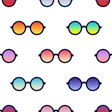 Premium Vector Sunglasses Pattern