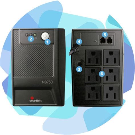 No Break Smartbitt Nb750 750va 375w 6 Contactos Intercompras