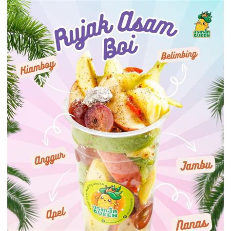Jual Rujak Asam Boi Asinan Queen Shopee Indonesia