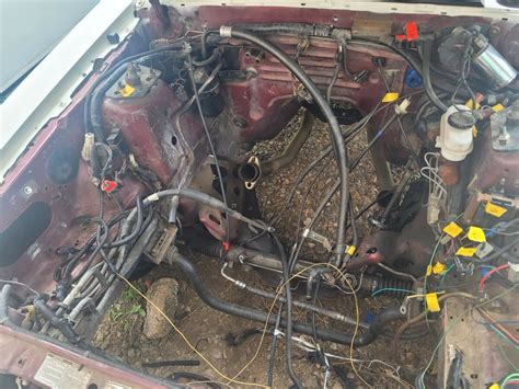 Project Car Fox Body Rolling Chassis Classic Ford Mustang 1991 For Sale