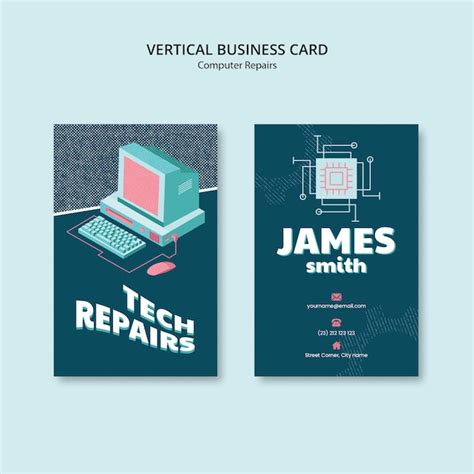 Free Psd Computer Repair Template Design