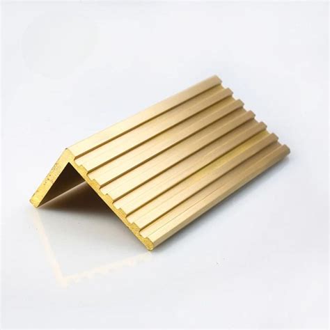 Insert Anti Slip Brass Stair Nosing 27m 4 Custom Brass