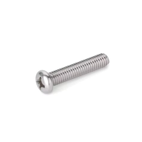 Screw Cross Recessed Pan Head 10 32x075 Ss304 Passivation Maxdao