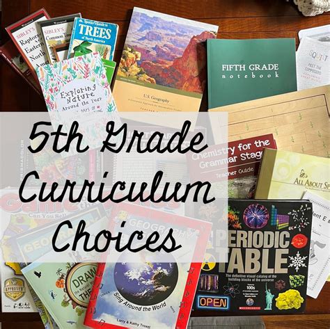 Homeschool 5th Grade Curriculum Choices Librarian In The House