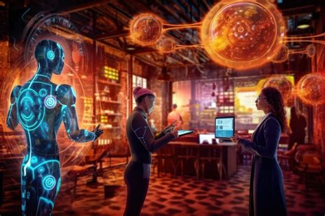 Premium Ai Image Customer Service Automation And Artificial