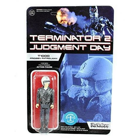 Funko Reaction Figure Terminator 2 Judgement Day T1000 Frozen Patrolman