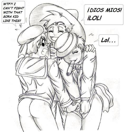 Rule 34 Disney Donald Duck Humanized Jose Carioca Kingdom Hearts Male Only Monochrome Panchito