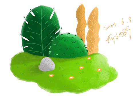 每日插画 小灌木丛