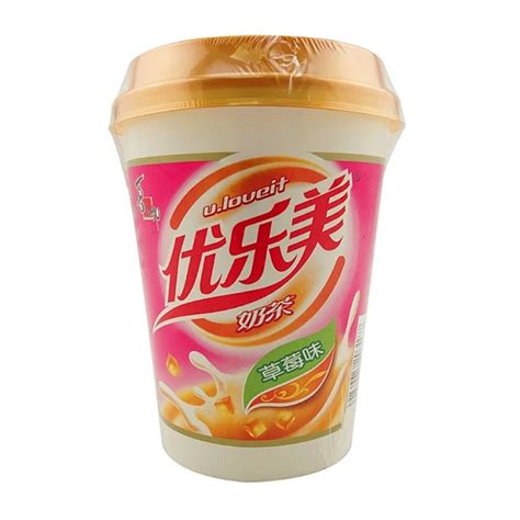优乐美 Uloveit 草莓味奶茶80g杯 花瓣网