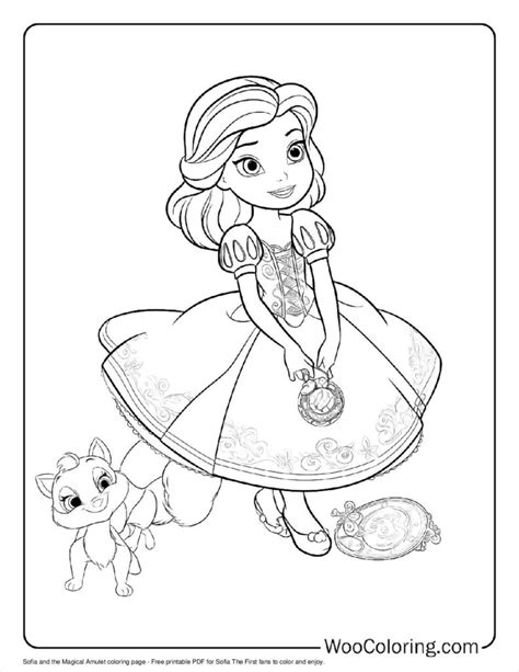 100 Sofia The First Coloring Pages Free Pdf To Print Woo Coloring
