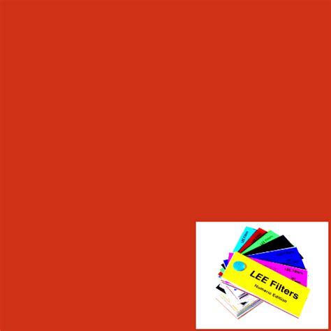 Lee 019 Fire Lighting Gel Filter Sheet 21x24 Barndoor