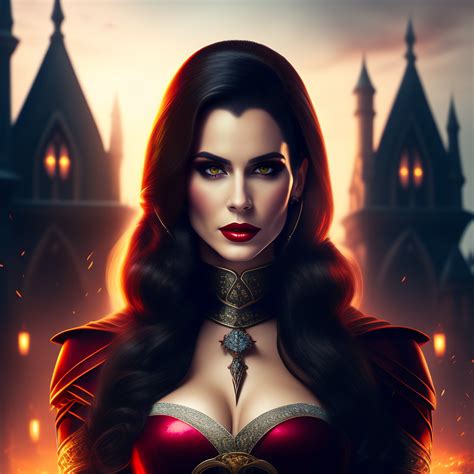 Lexica A Female Vampire In A Dark Castle