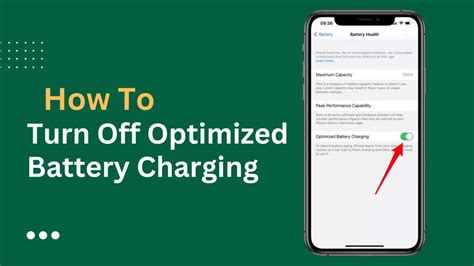 How To Turn Off Optimized Battery Charging Tech Buzzer