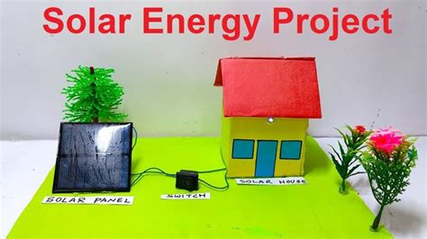 Solar Energy Working Model For School Science Project Ecofriendly