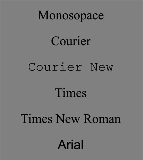 which fonts are availabe for text items in pavlovia experiments online experiments psychopy