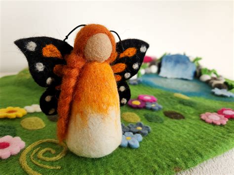 Monarch Flutter Fly Fairy Chasing Whimsies