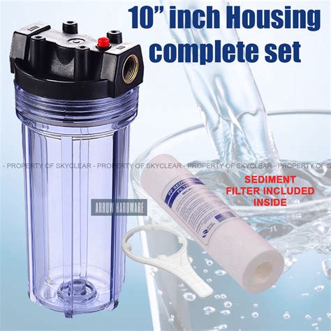 34 Clear Housing With Spannerbracket Purifier Shopee Philippines