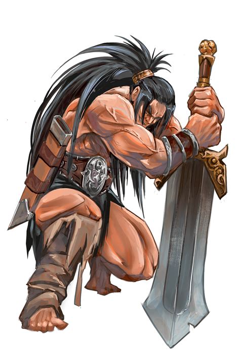 Barbarian Oc 15 Party I Am Working On Rdungeonsanddragons