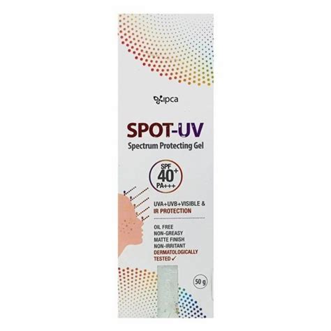 Spot Uv Spectrum Protecting Gel Spf 40 Packaging Size 50 Gm At Rs