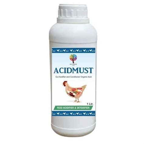Poultry Acidifier Treatment For Acidity Packaging Type Bottle At