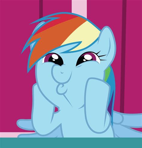 Rainbow Dash Cool Face